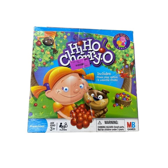 MB | Games | As Is Hi Ho Cherry O Board Game Preschool Kindergarten No ...